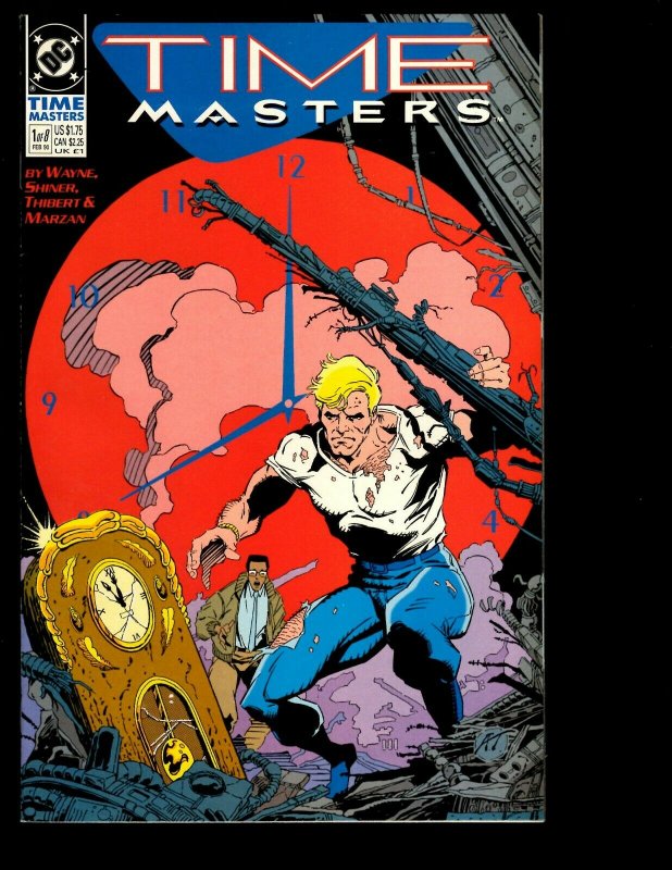 10 Time Masters DC Comics #1 2 3 4 5 6 7 8 R.E.B.E.L.S. '09 Teen Titans ...