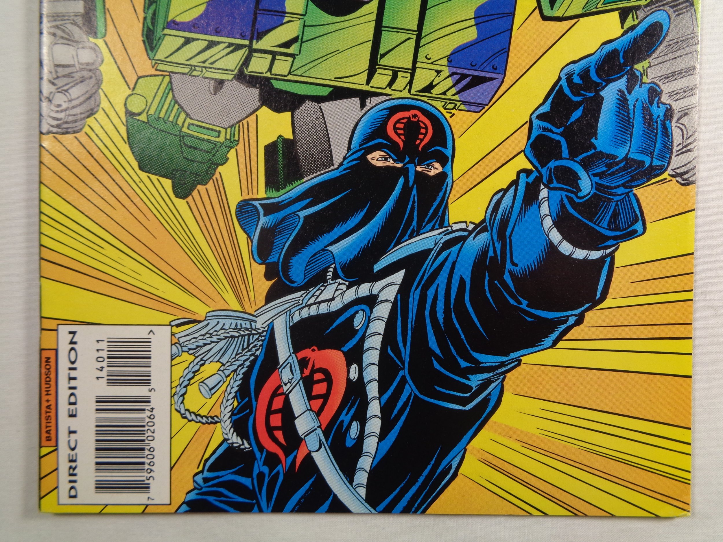 G.I. Joe A Real American Hero #140 Megatron Transformers Marvel 1993 ...