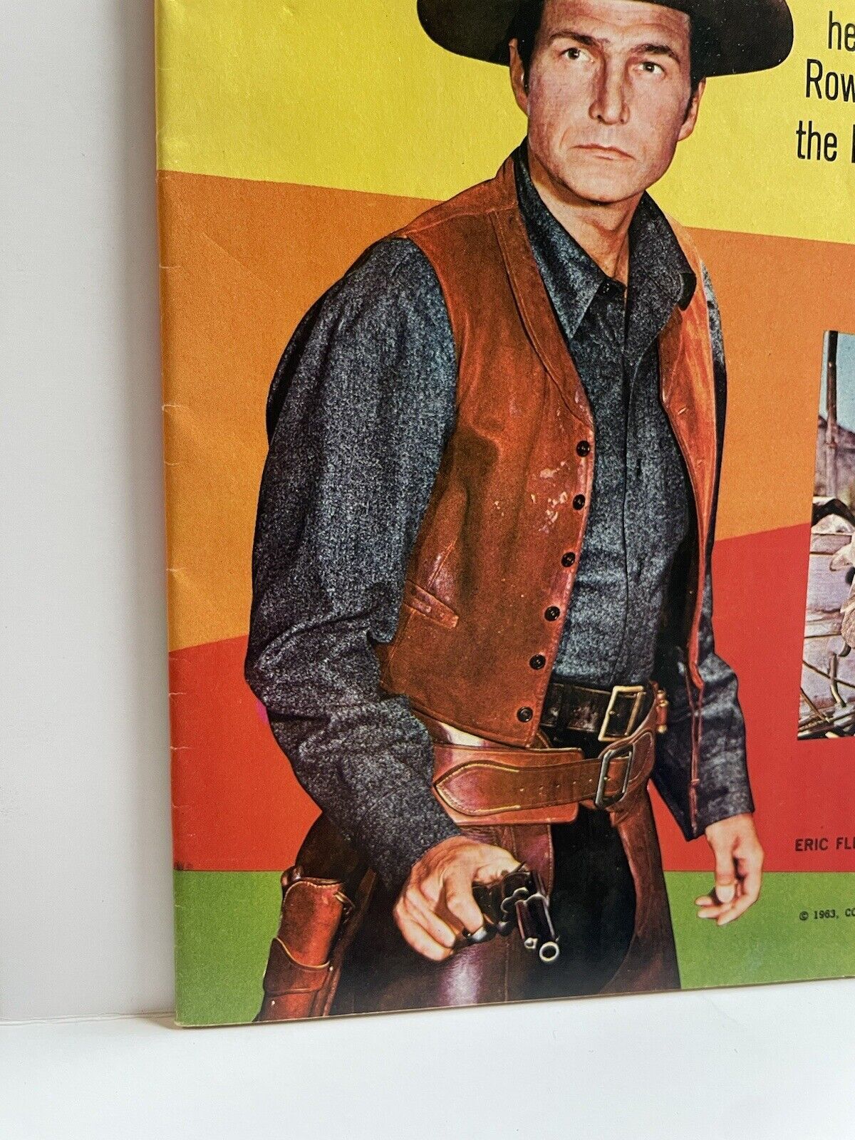 Rawhide #1 1963 Gold Key Clint Eastwood Photo Cover | Comic Books ...