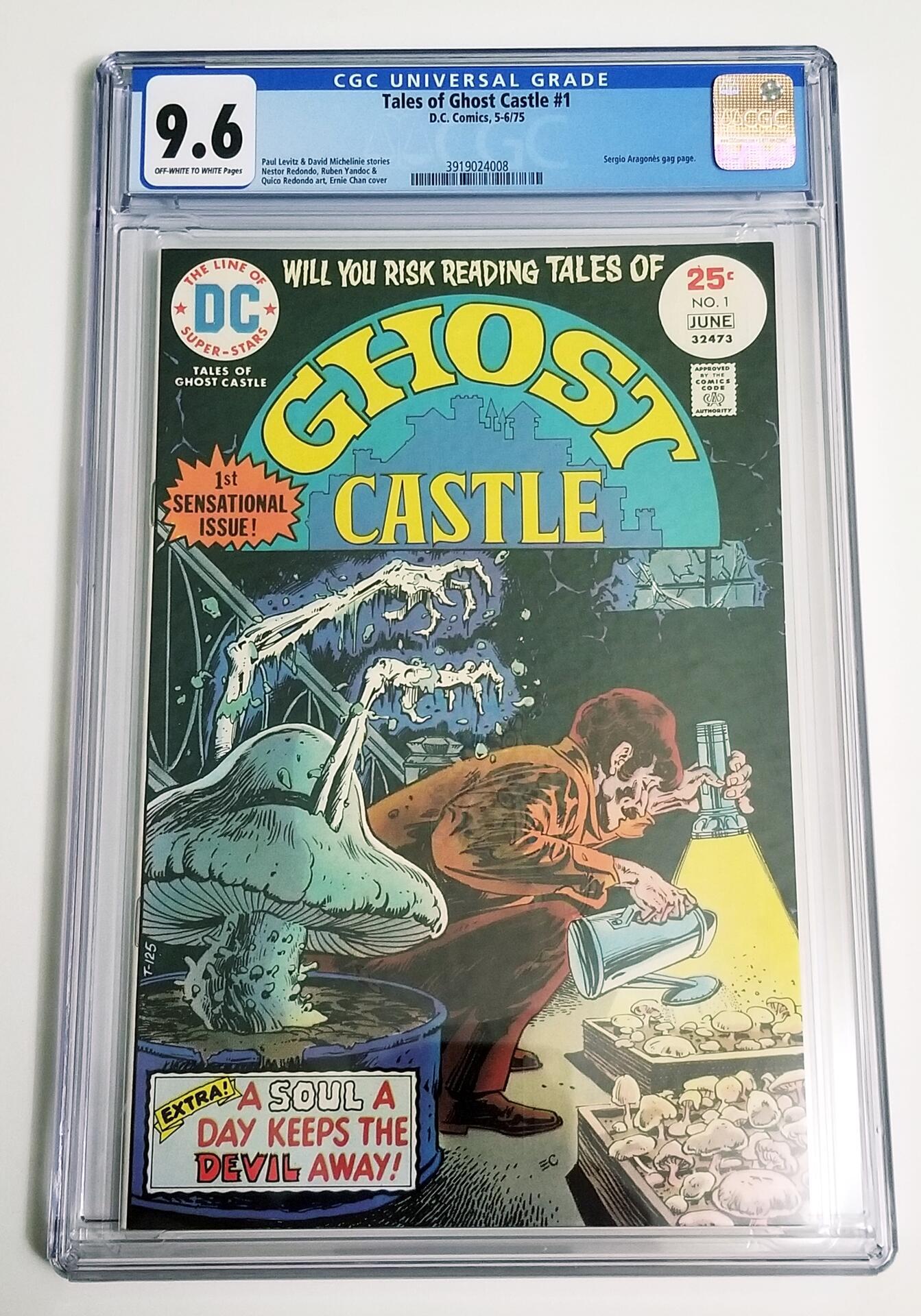 Tales of Ghost Castle #1 CGC 9.6 Sandman 1st Lucien the Librarian FREE ...
