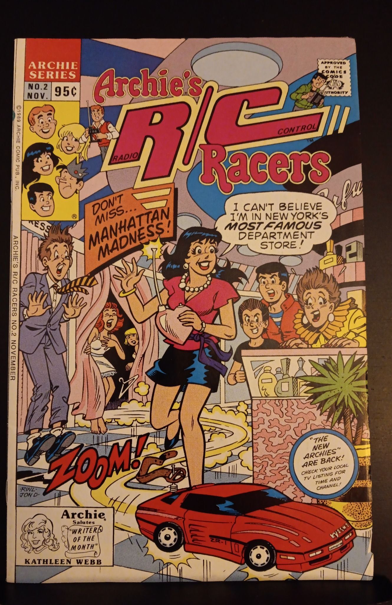 Archie's R/C Racers #2 (1989) vf | Comic Books - Copper Age, Archie ...