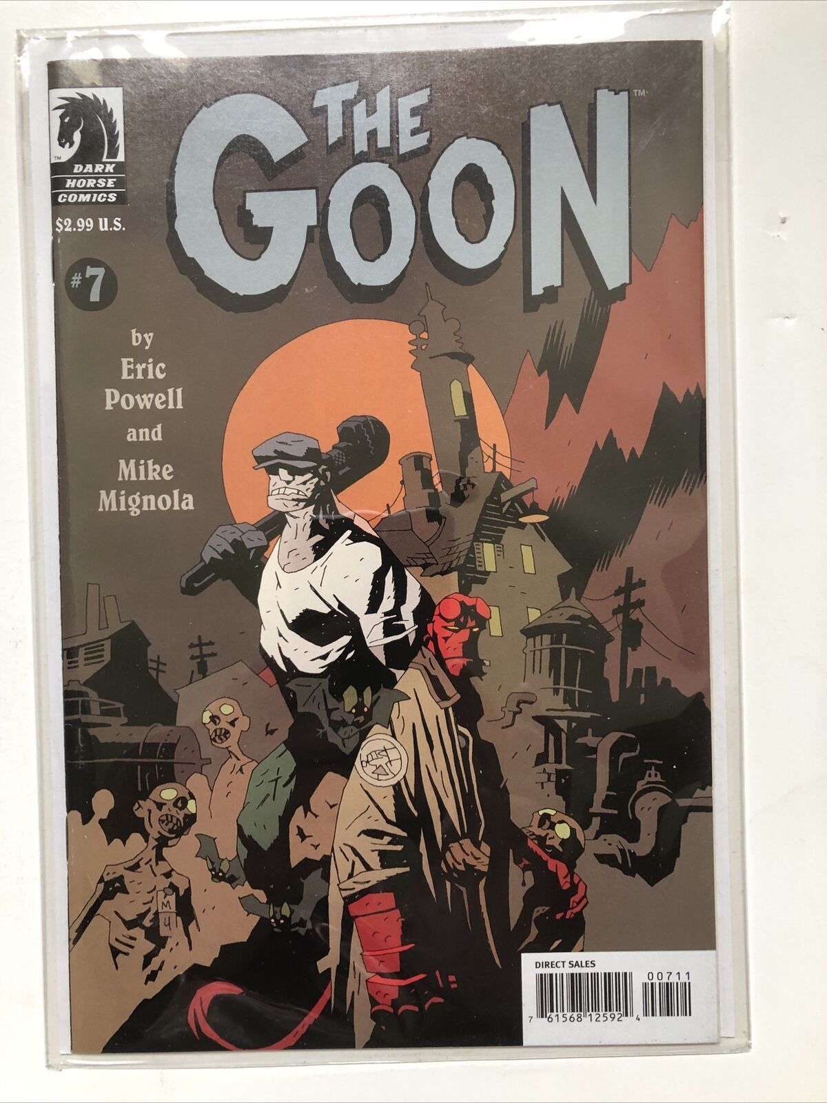 Dark Horse Comics THE GOON #7 (2004) Hellboy Some Spine Creases See ...