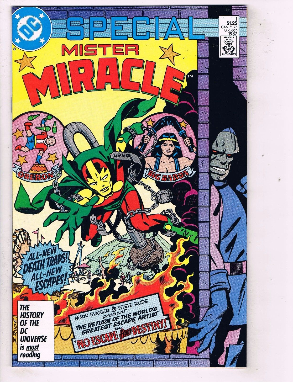 Lot Of 4 Mister Miracle DC Comic Books # 1 2 3 + Special # 1 Batman ...