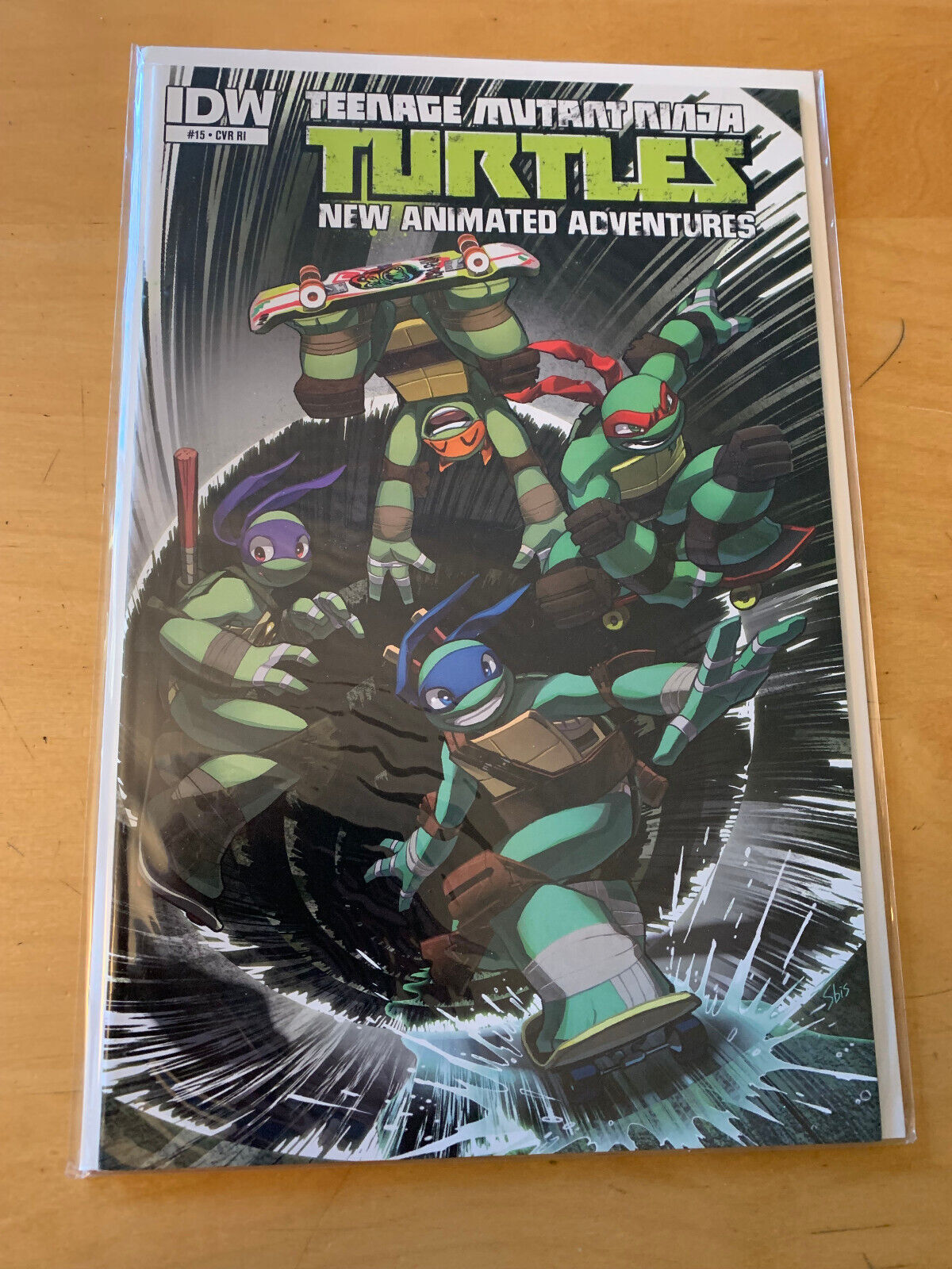 Teenage Mutant Ninja Turtles New Animated Adventures 15, RI Cover, Idw ...