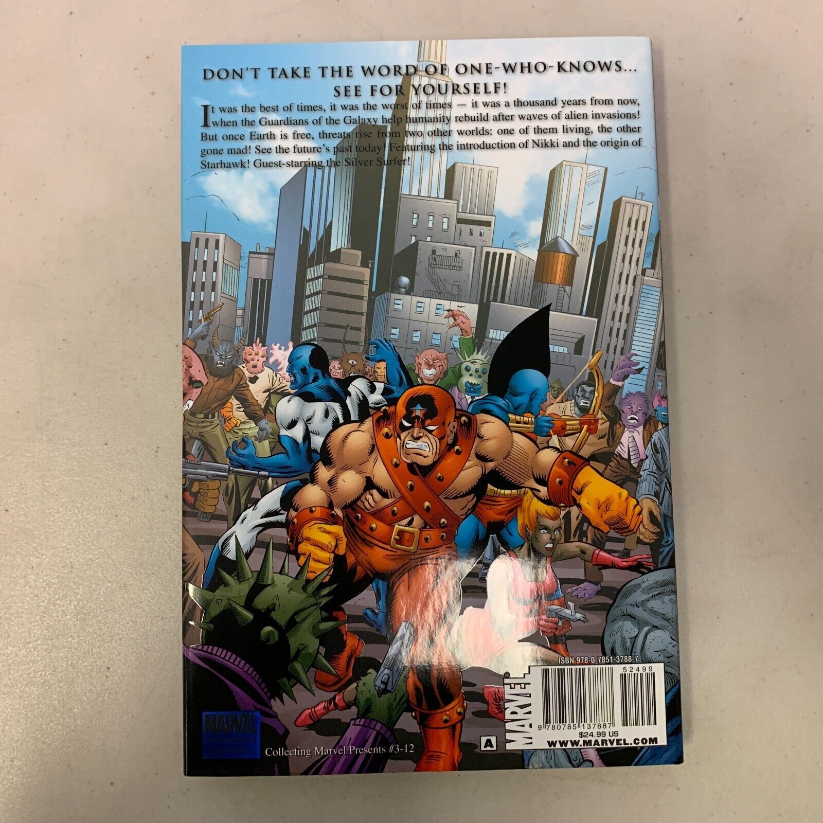 Guardians of the Galaxy The Power of Starhawk Hardcover Steve Gerber ...