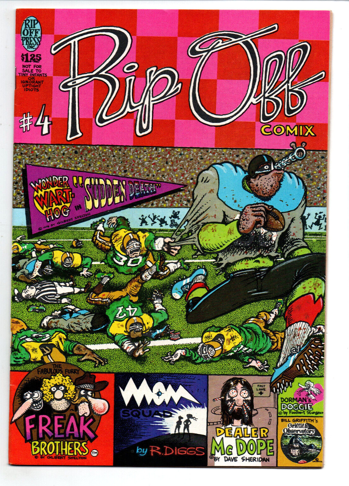 Rip Off Comix #4 - 2nd Print - Freak Brothers - Underground - VF ...