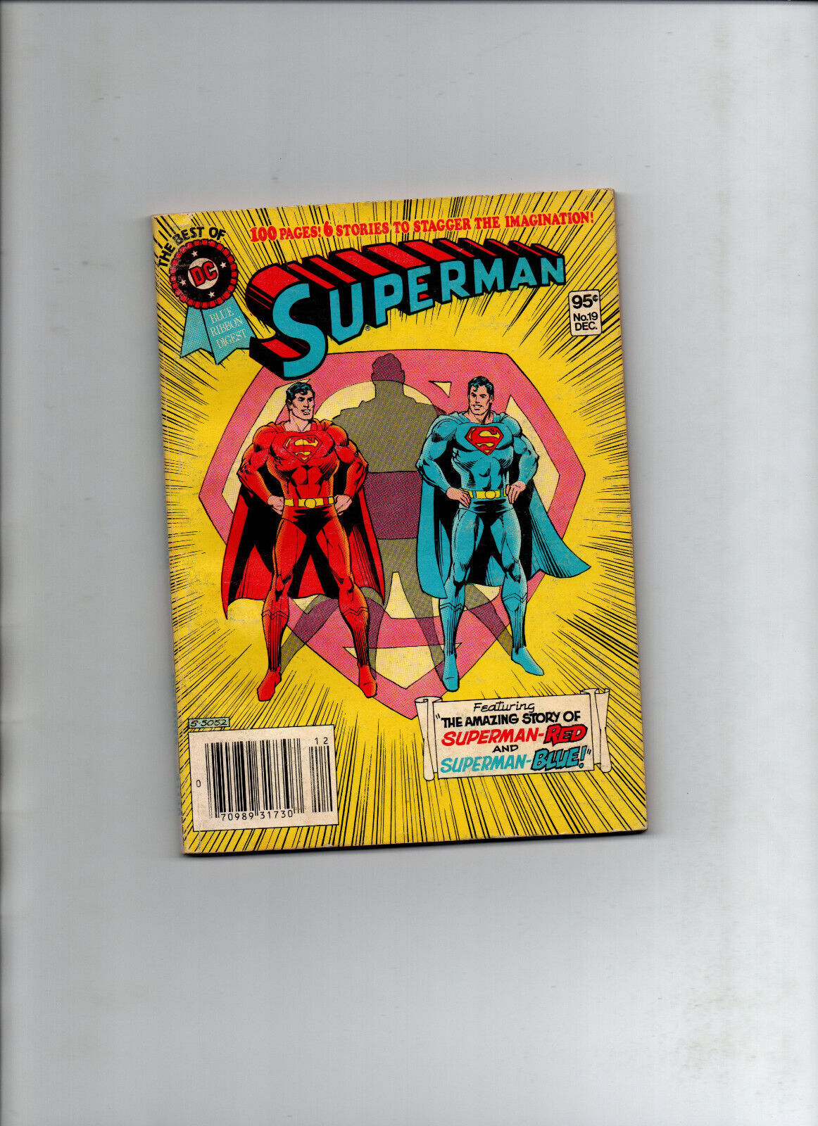 Best of DC Blue Ribbon Digest #19 newsstand - Superman - Batman - 1981 ...
