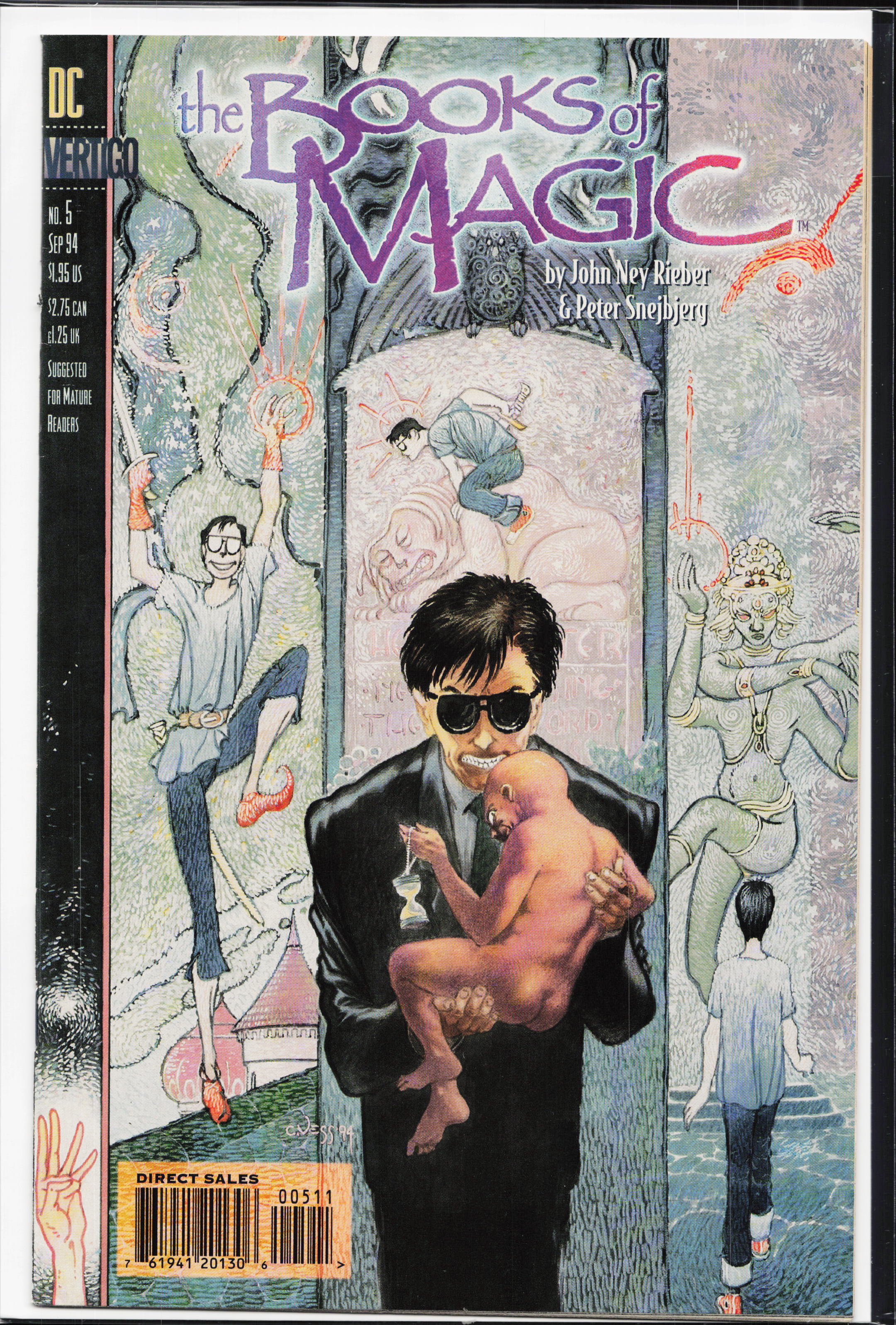 The Books of Magic #5 (1994) Books of Magic | Comic Books - Modern Age ...