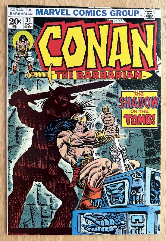 Conan the Barbarian 31 Shadow in the Tomb (1973) B7 | Comic Books ...