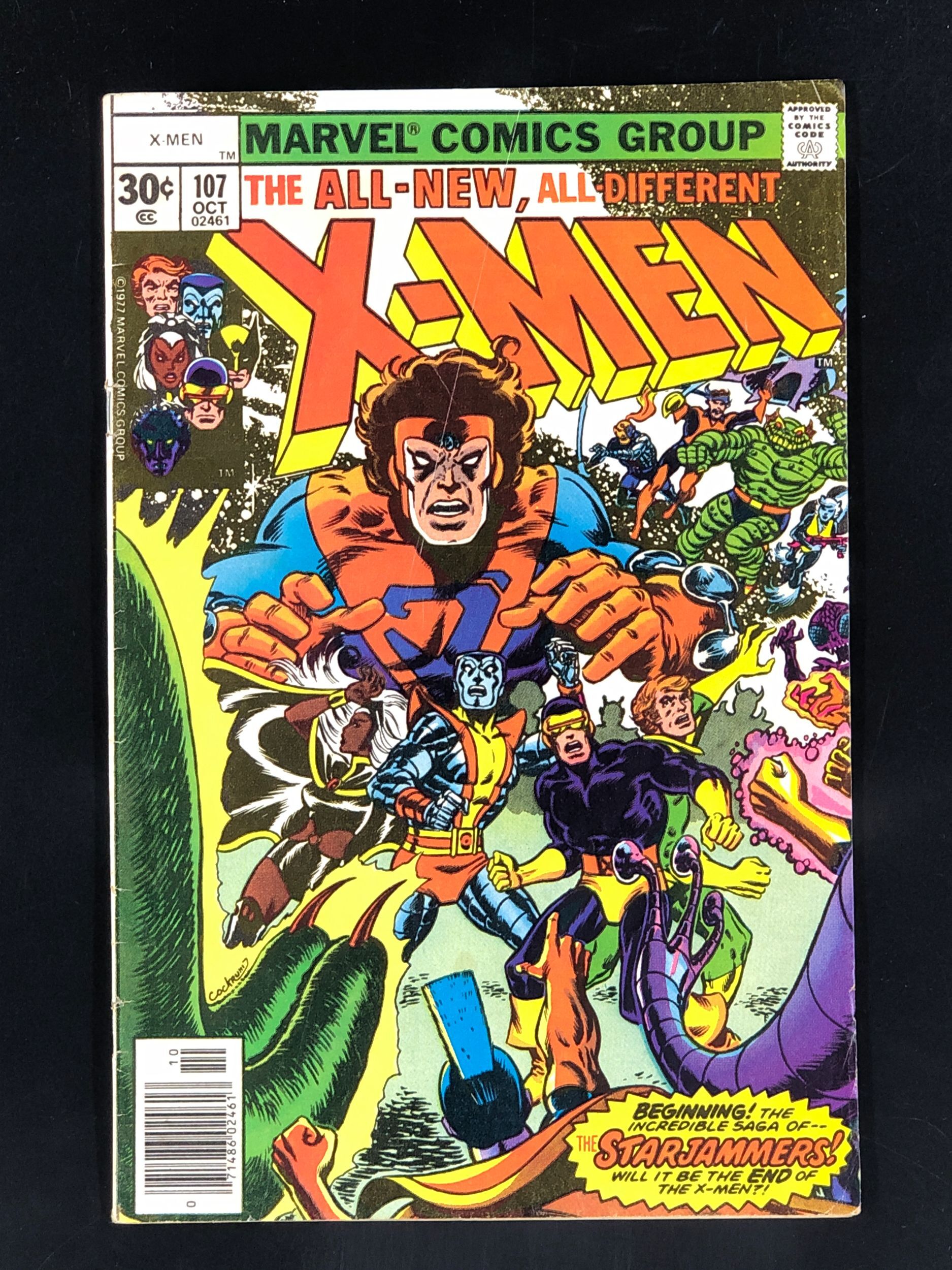 The X-Men #107 (1977) 1st Full Team Appearance of the Starjammers ...