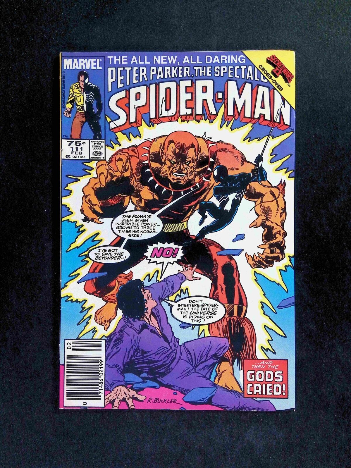 Spectacular Spider-Man #111 Marvel Comics 1986 VF NEWSSTAND | Comic ...