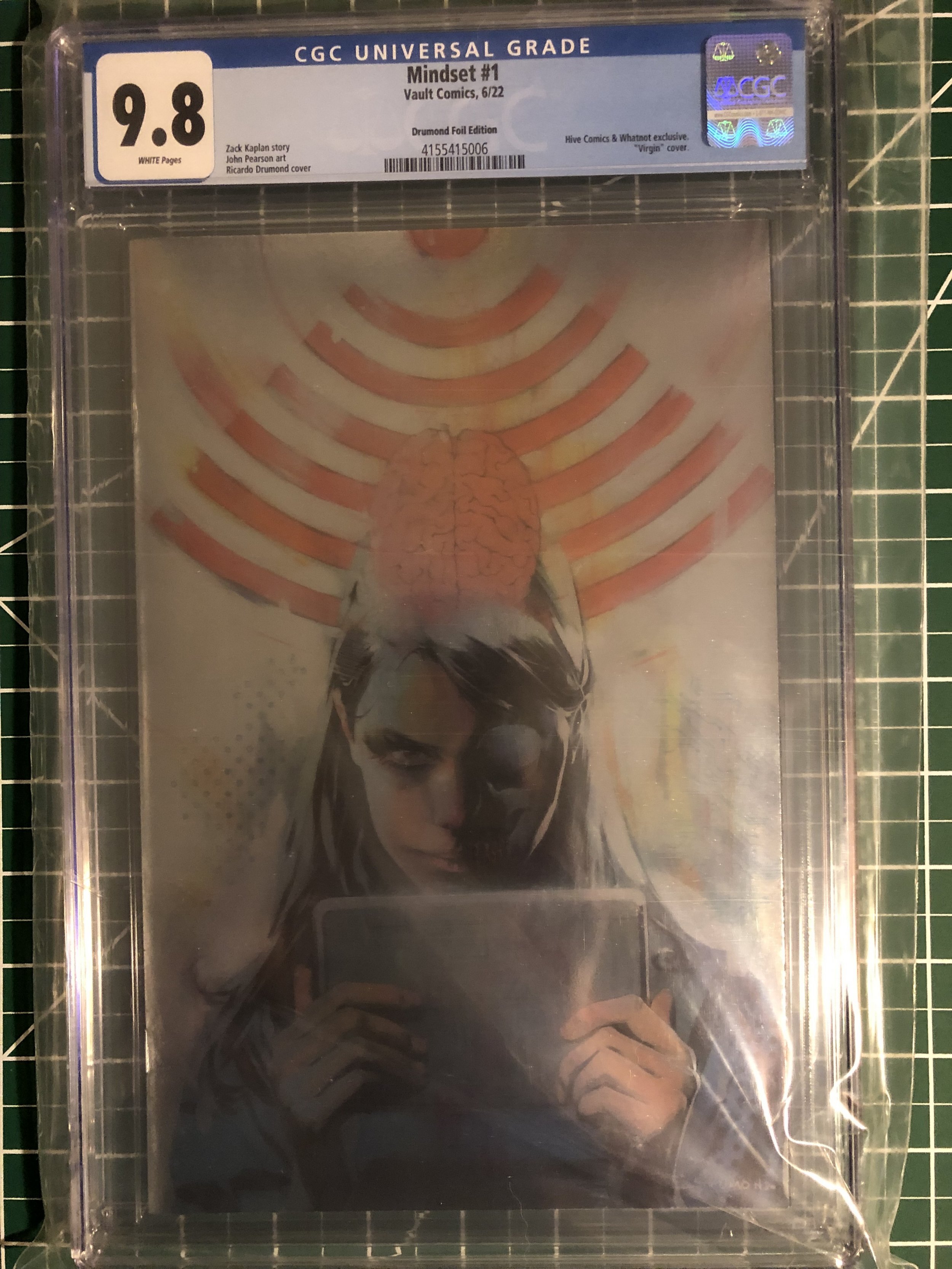 Mindset # 1 Drummond Foil Edition | Comic Books - Modern Age / HipComic