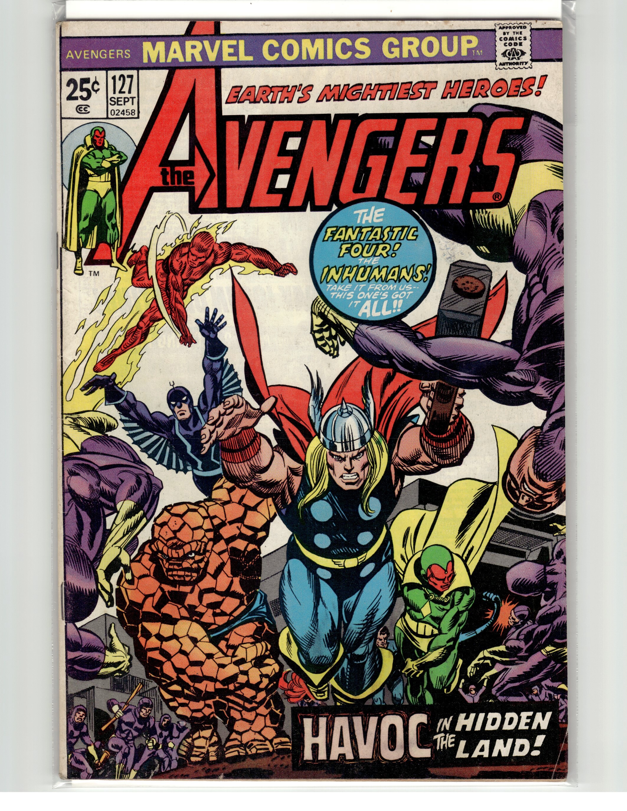 The Avengers #127 (1974) The Avengers [Key Issue] | Comic Books ...