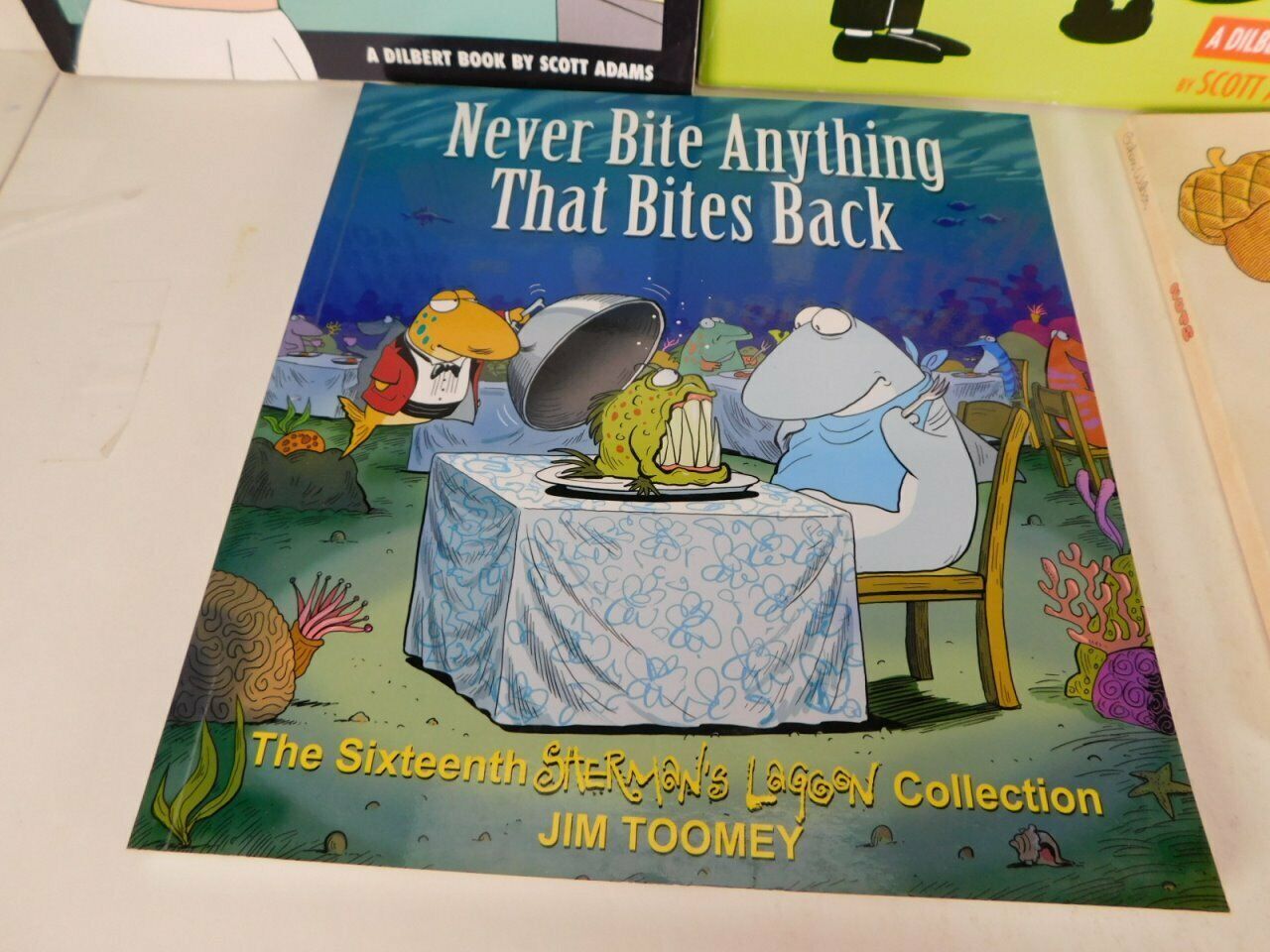 Humor Comics Lot Of 5: Calvin And Hobbes, Dilbert, Nuts, & Sherman's ...