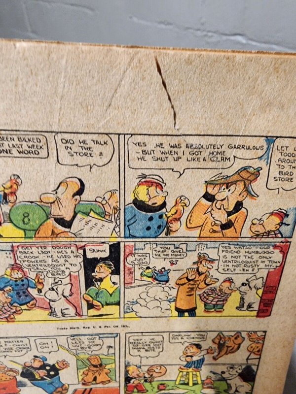 The Captain and The Kids #1 Comic - 1938 A must have - 1 of the ...