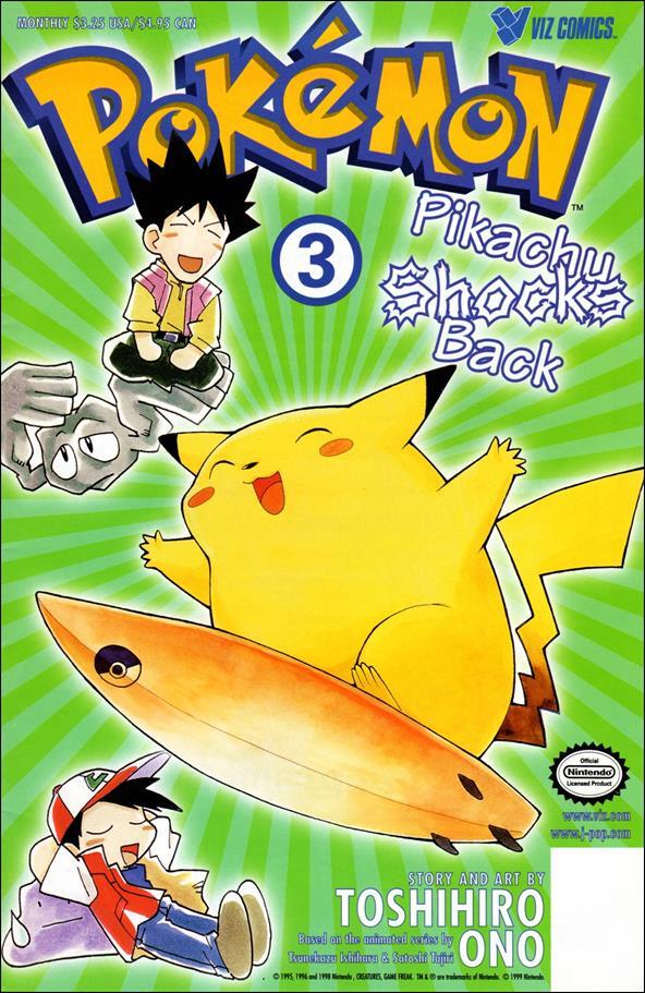 Pokemon Part 2 #3 (3rd) VG ; Viz | low grade comic Pikachu Shocks Back ...