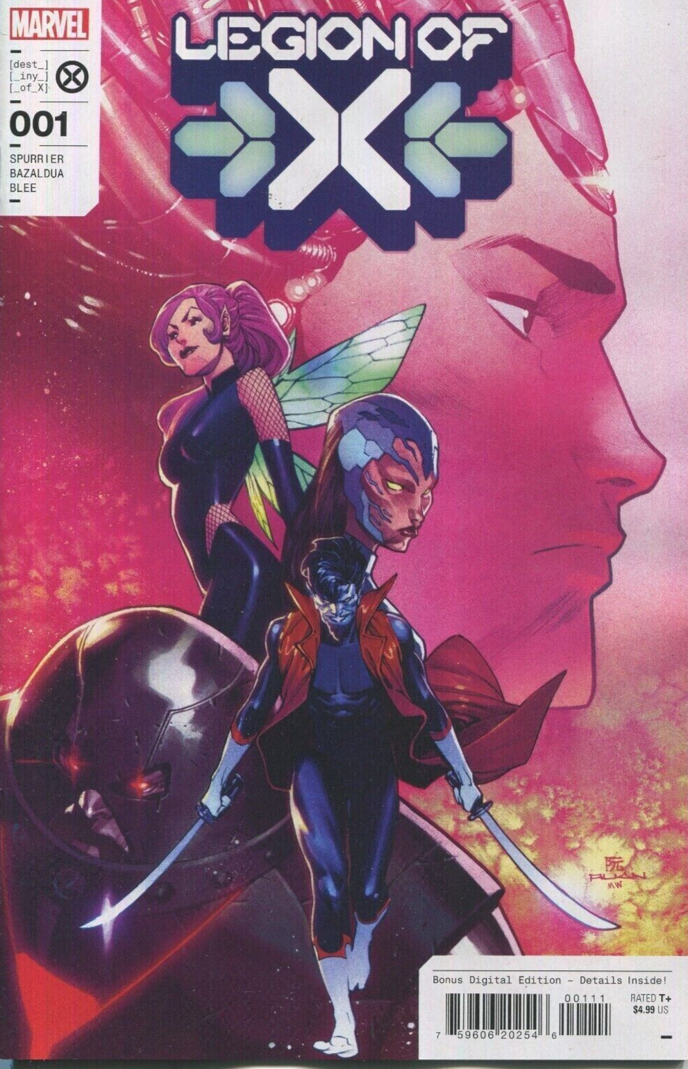 Legion of X #1 Cover a Dike Ruan Marvel Comics 2022 Eb214 | Comic Books ...