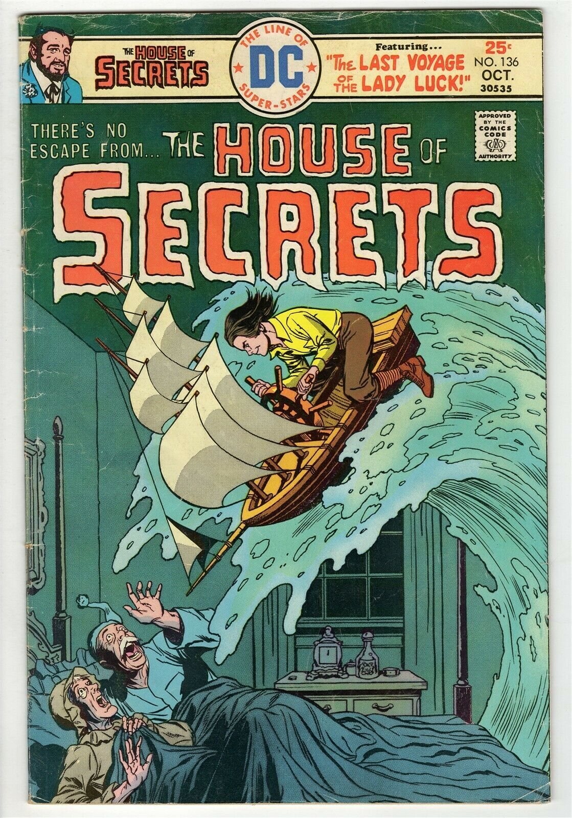 House of Secrets #136 ORIGINAL Vintage 1975 DC Comics | Comic Books ...