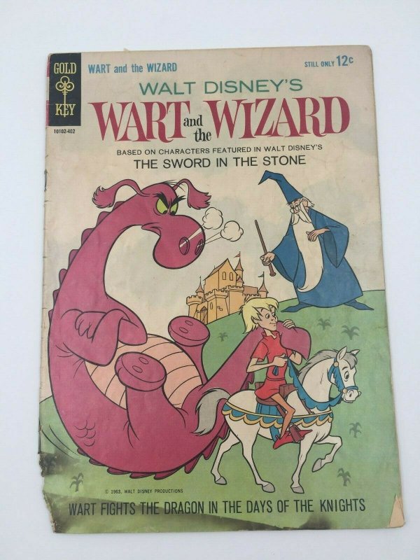 Walt Disney's Wart and the Wizard #1 (1963) Gold Key Comics | Comic ...
