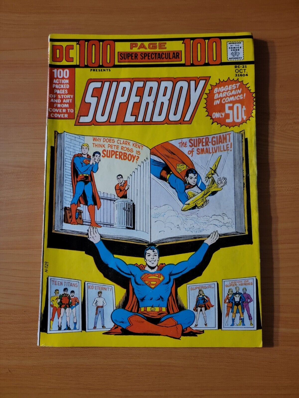 100-Page Super Spectacular #DC-21 ~ FINE - VERY FINE VF ~ 1973 DC ...