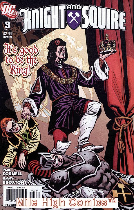 KNIGHT & SQUIRE (BATMAN) (2010 Series) #3 Very Good Comics Book | Comic ...