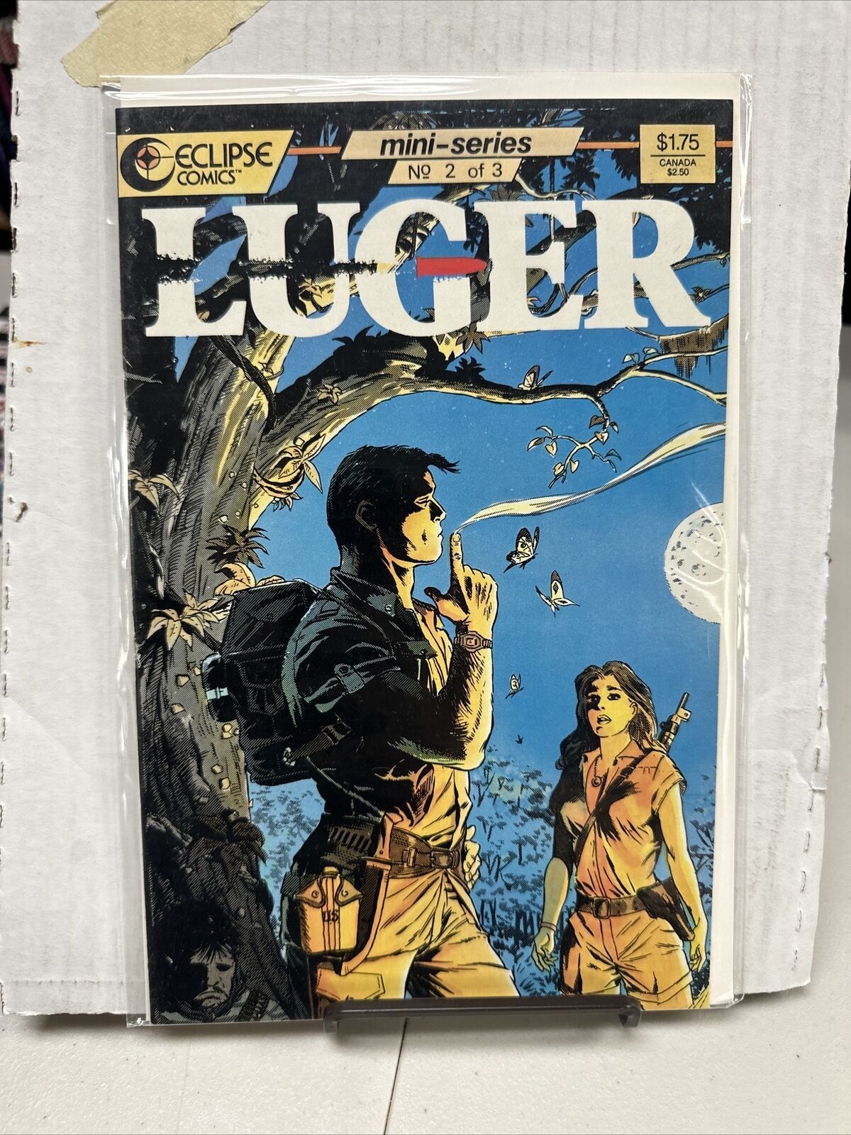 1986 Eclipse Comics Mini Series 1-3 Luger Mini Series | Comic Books - Copper Age, Eclipse / HipComic