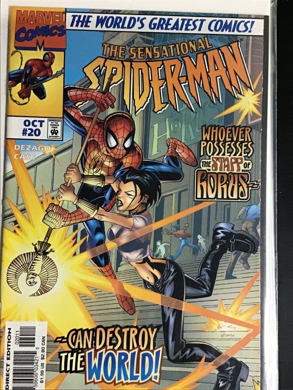 The Sensational Spider-Man #20 (1997) | Comic Books - Modern Age ...