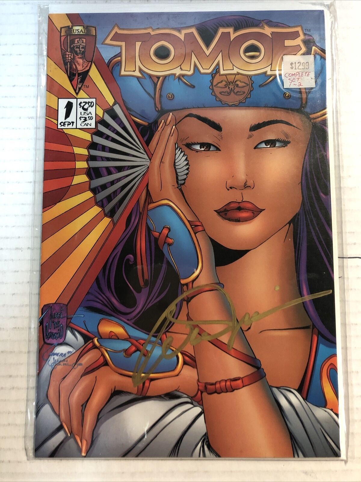 TOMOE(1996)#0-4 + Tomoe Witchblade,unforgettable Fire + #1 Signed VF/NM ...