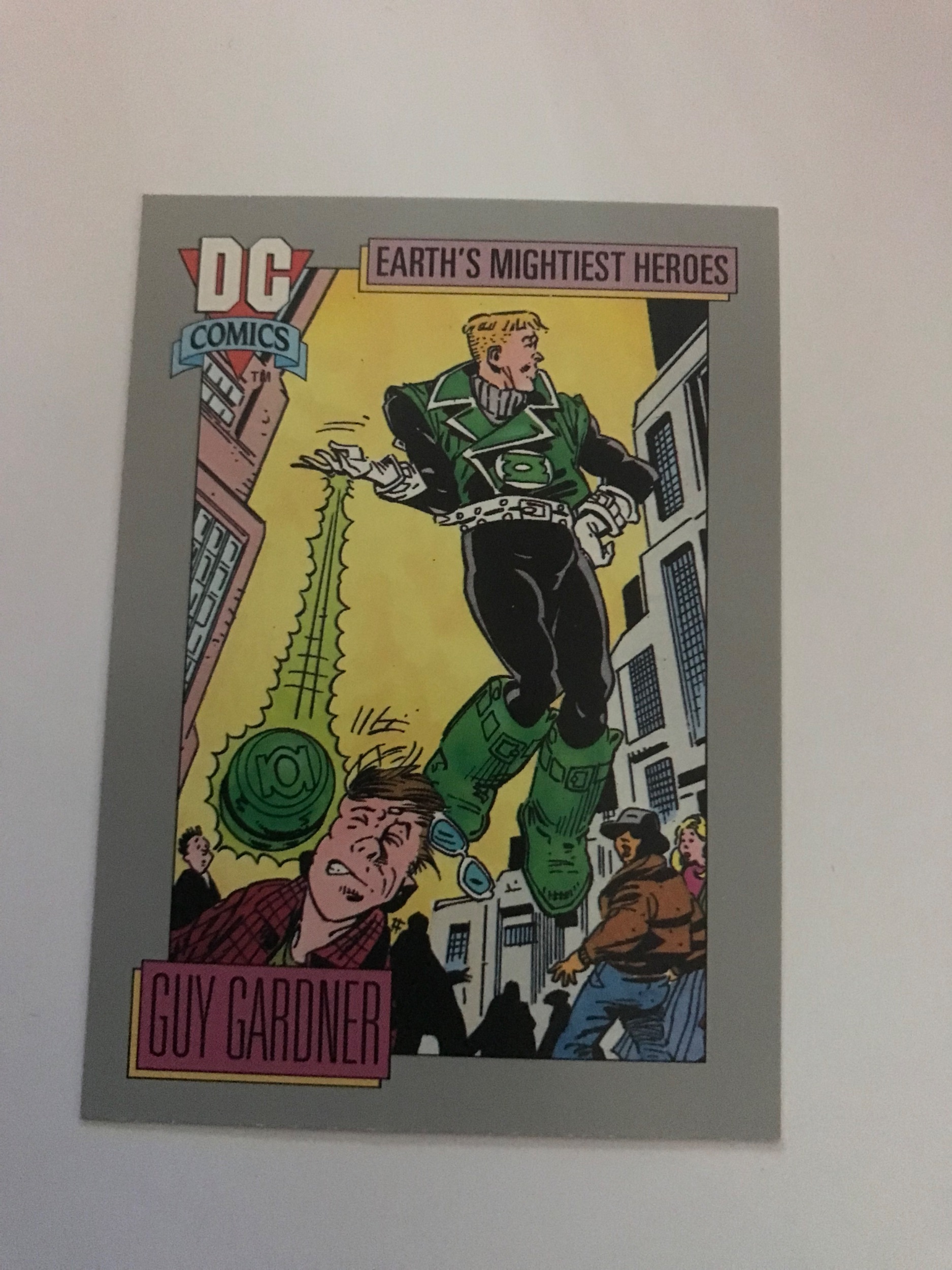 GUY GARDNER #54 card : 1992 DC Universe Series 1, NM/M, Impel; Green ...