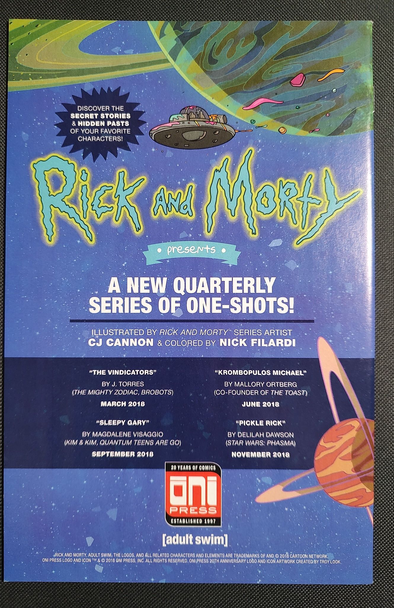 Rick and Morty Presents: The Vindicators C2E2 Exclusive Cover (2018 ...