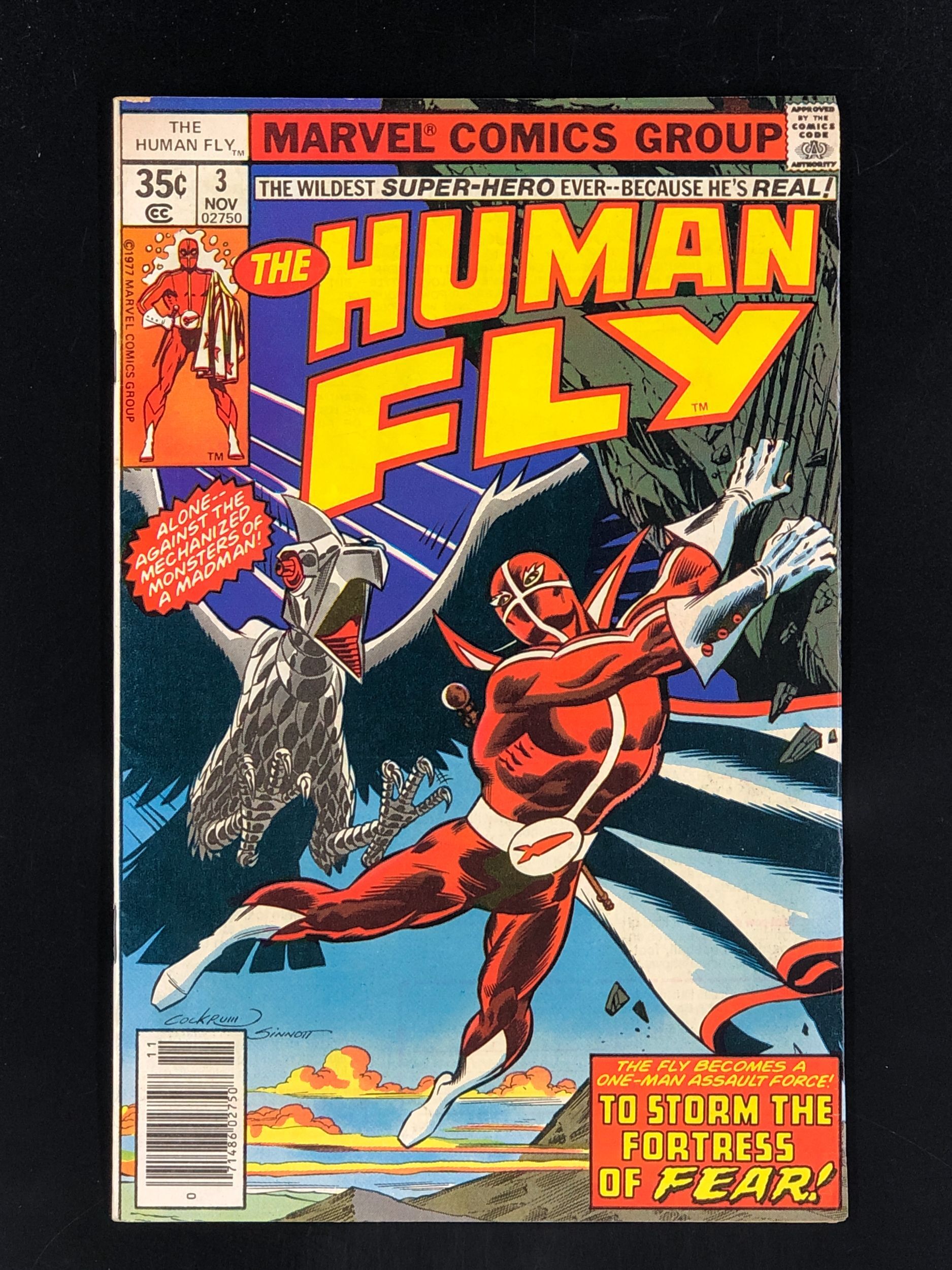 The Human Fly #3 (1977) | Comic Books - Bronze Age, Marvel, Human Fly ...