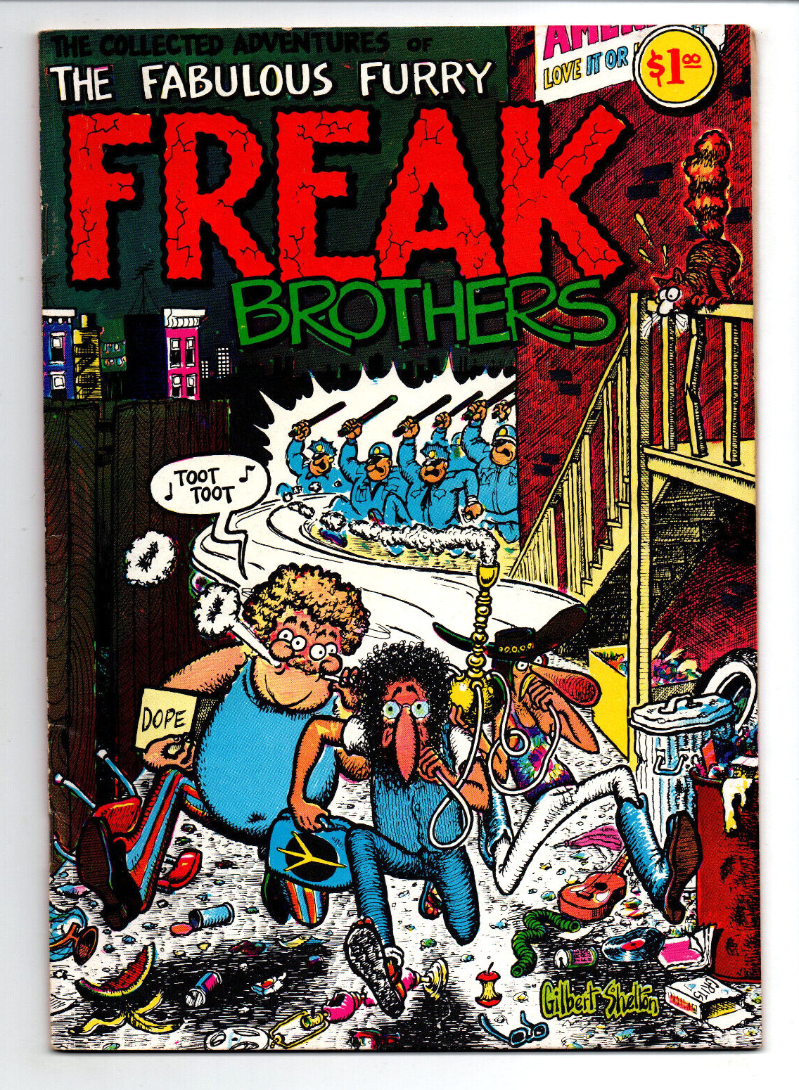 The Fabulous Furry Freak Brothers #1 -14th Print-Collected-Underground ...