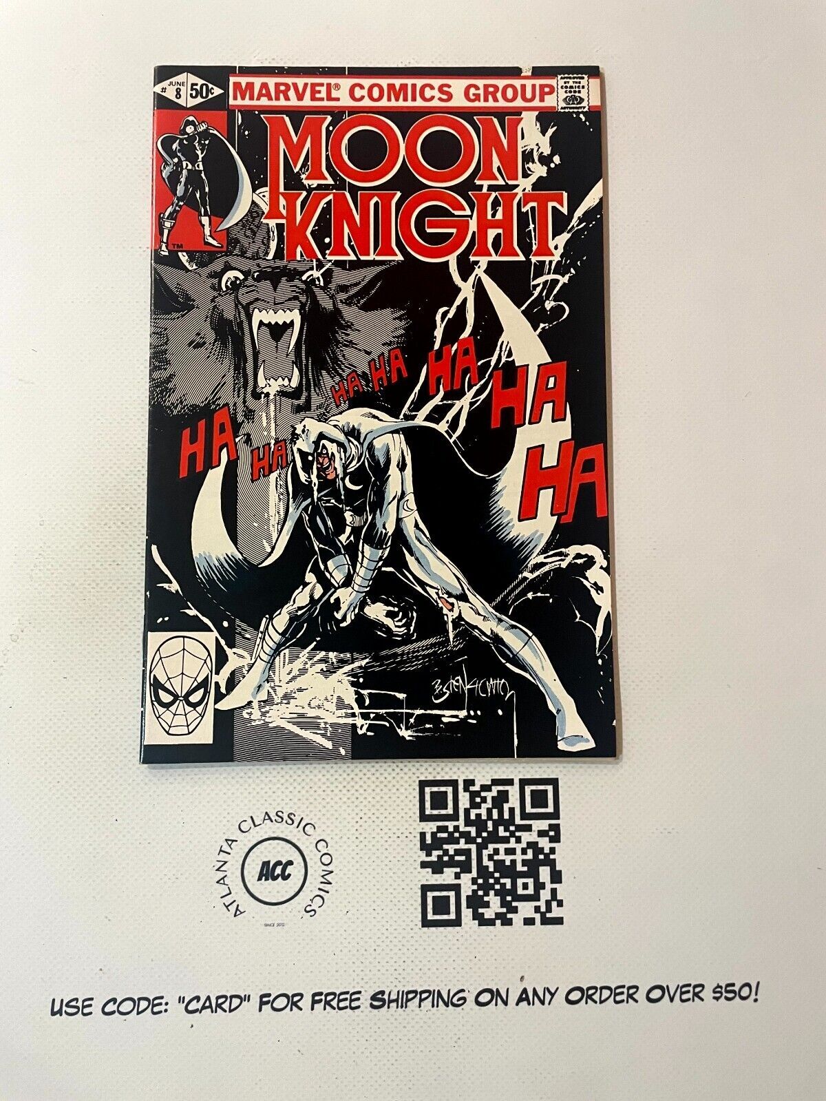 Moon Knight # 8 NM Marvel Comic Book Sienkiewicz Cover Art Avengers ...