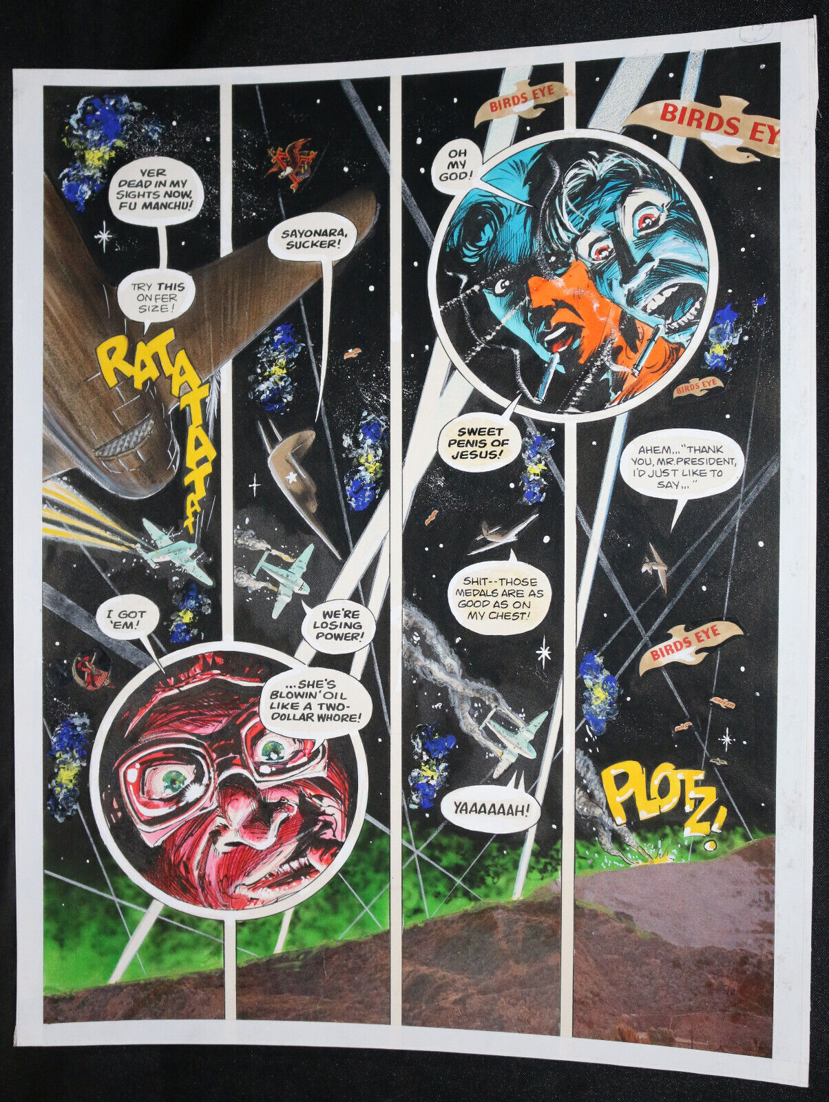 Steven Spielberg's 1941 p.42 1979 painted art by Rick Veitch & Stephen ...