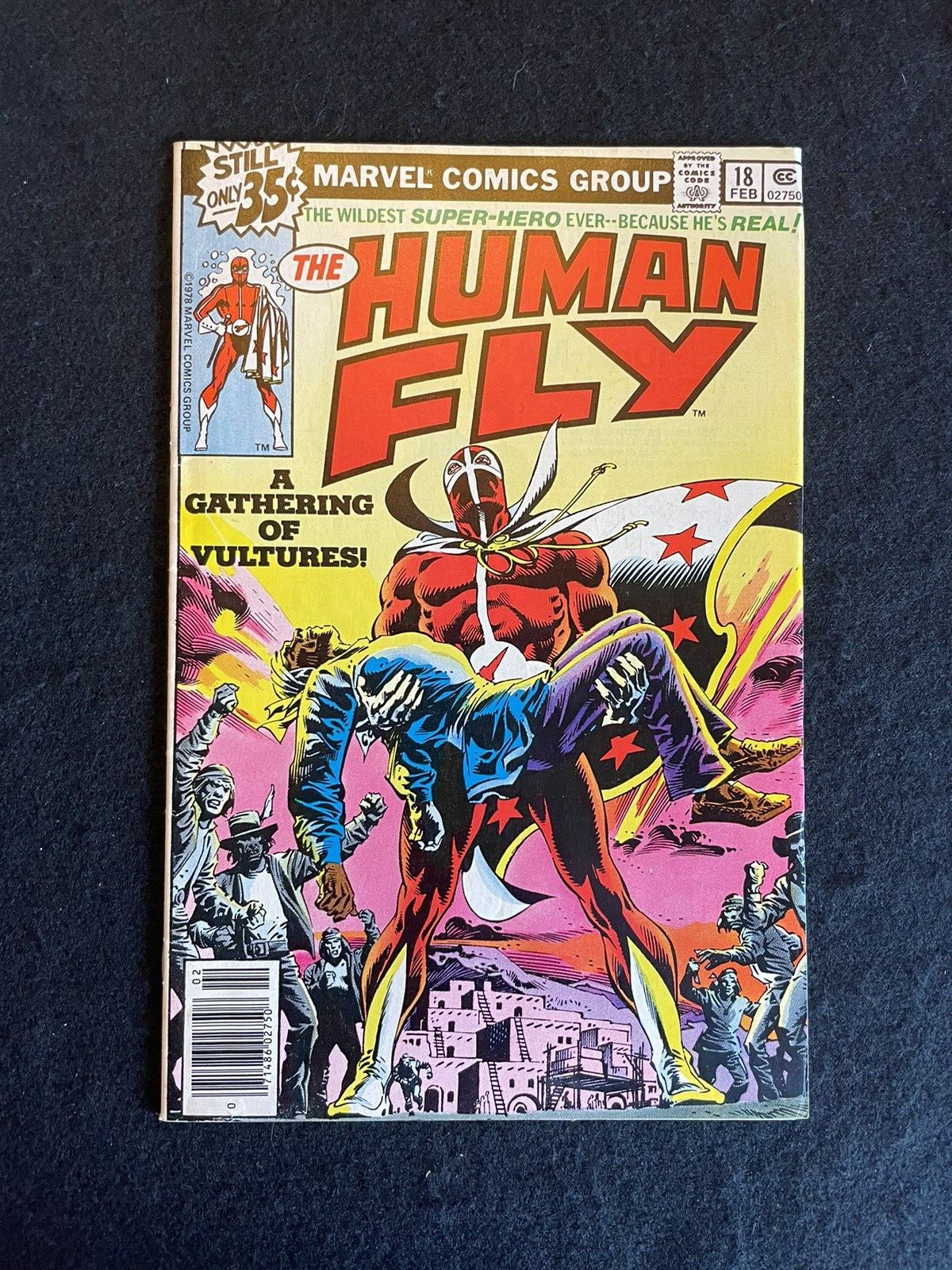 The Human Fly #18 (1979) "A Gathering of Vultures" - Bronze Marvel ...