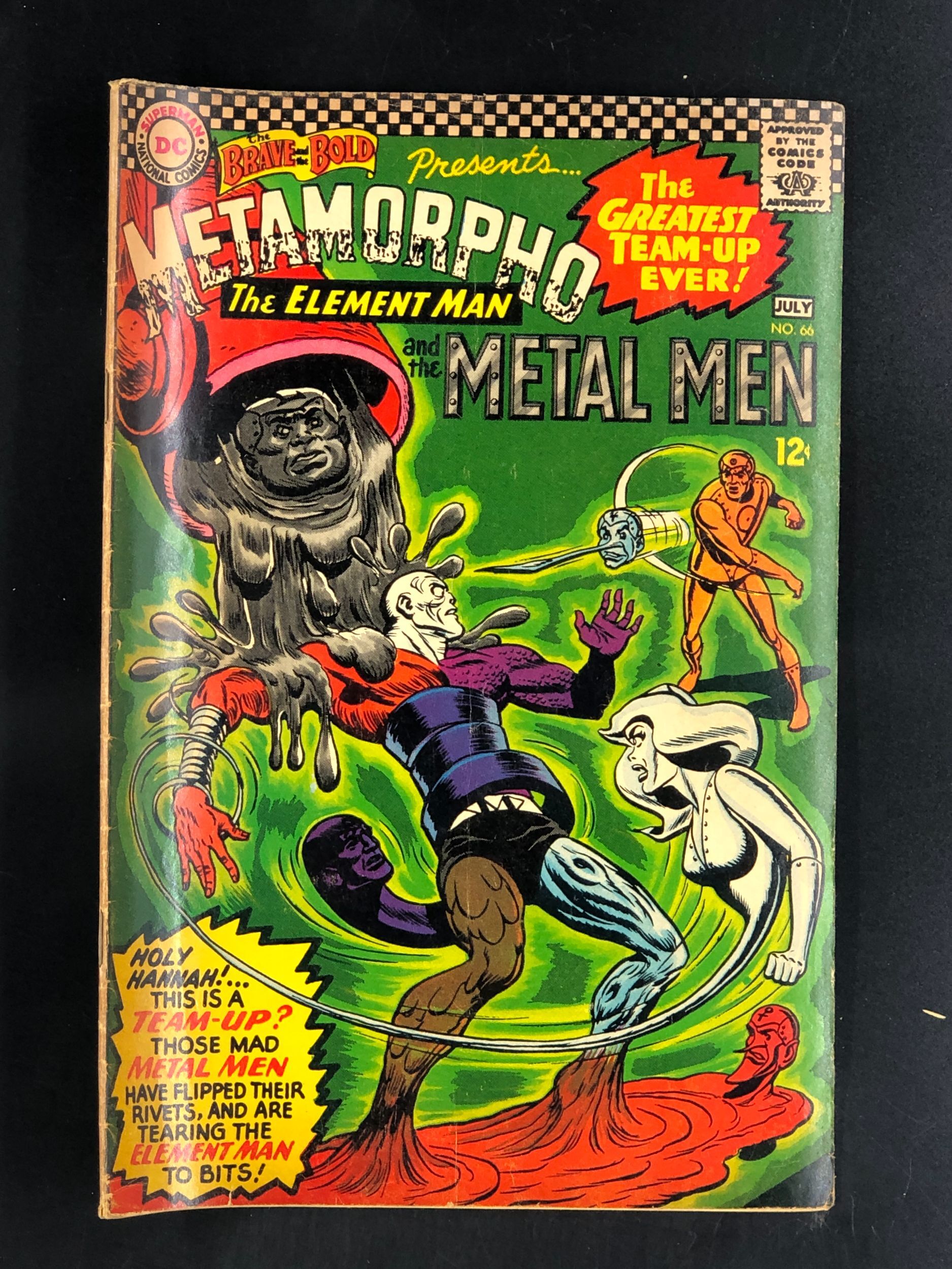 The Brave and the Bold #66 (1966) | Comic Books - Silver Age, DC Comics ...