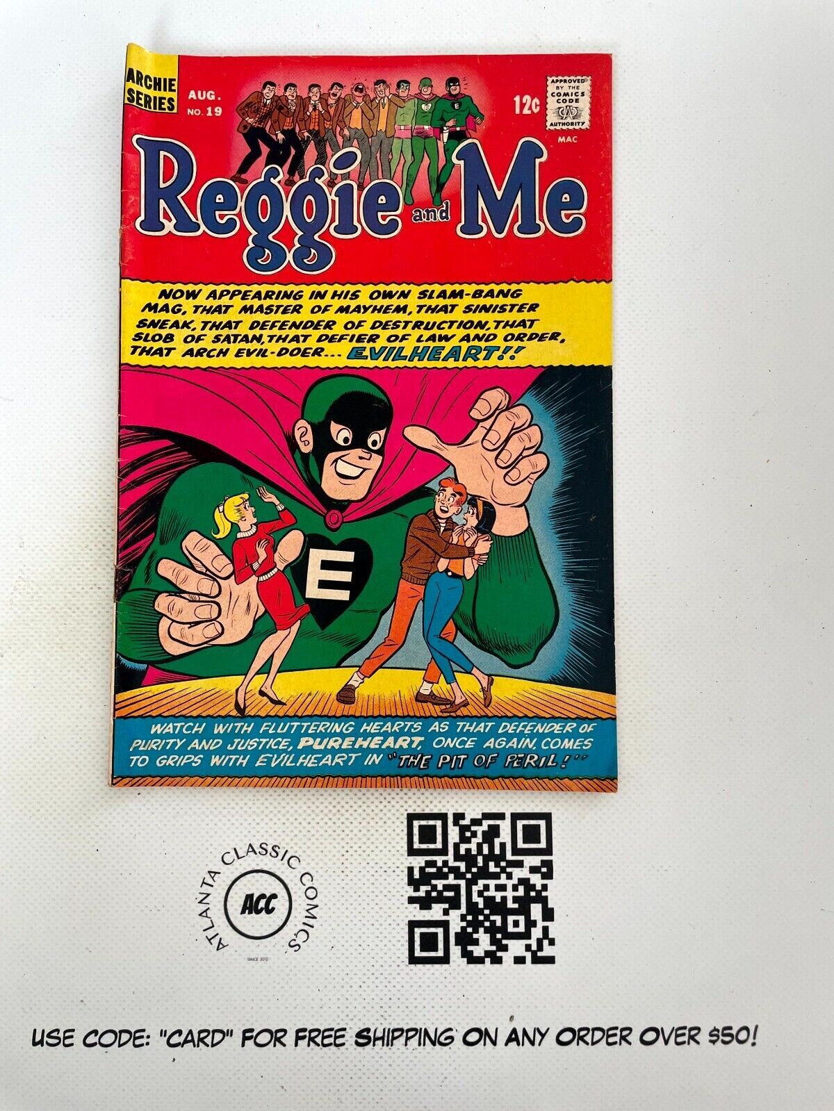 Reggie & Me # 19 FN Archie Comic Book Betty Veronica Jughead Riverdale ...