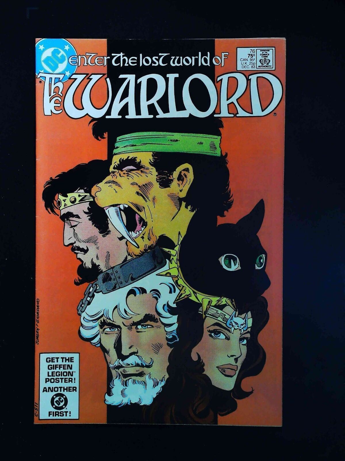 Warlord #75 Dc Comics 1983 Vf+ | Comic Books - Bronze Age, DC Comics ...