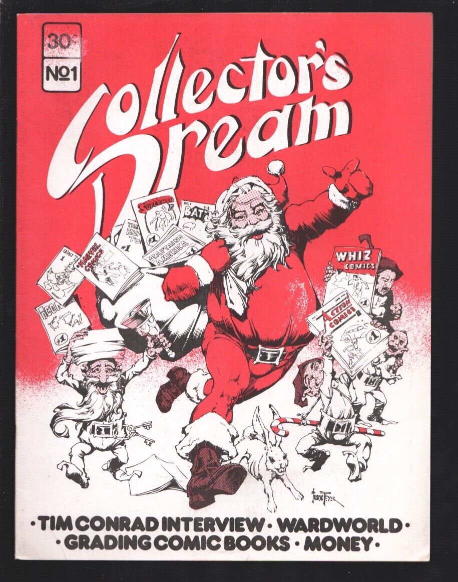 Collector's Dream #1 1976-1st issue-Santa Claus-Tim Conrad interview ...