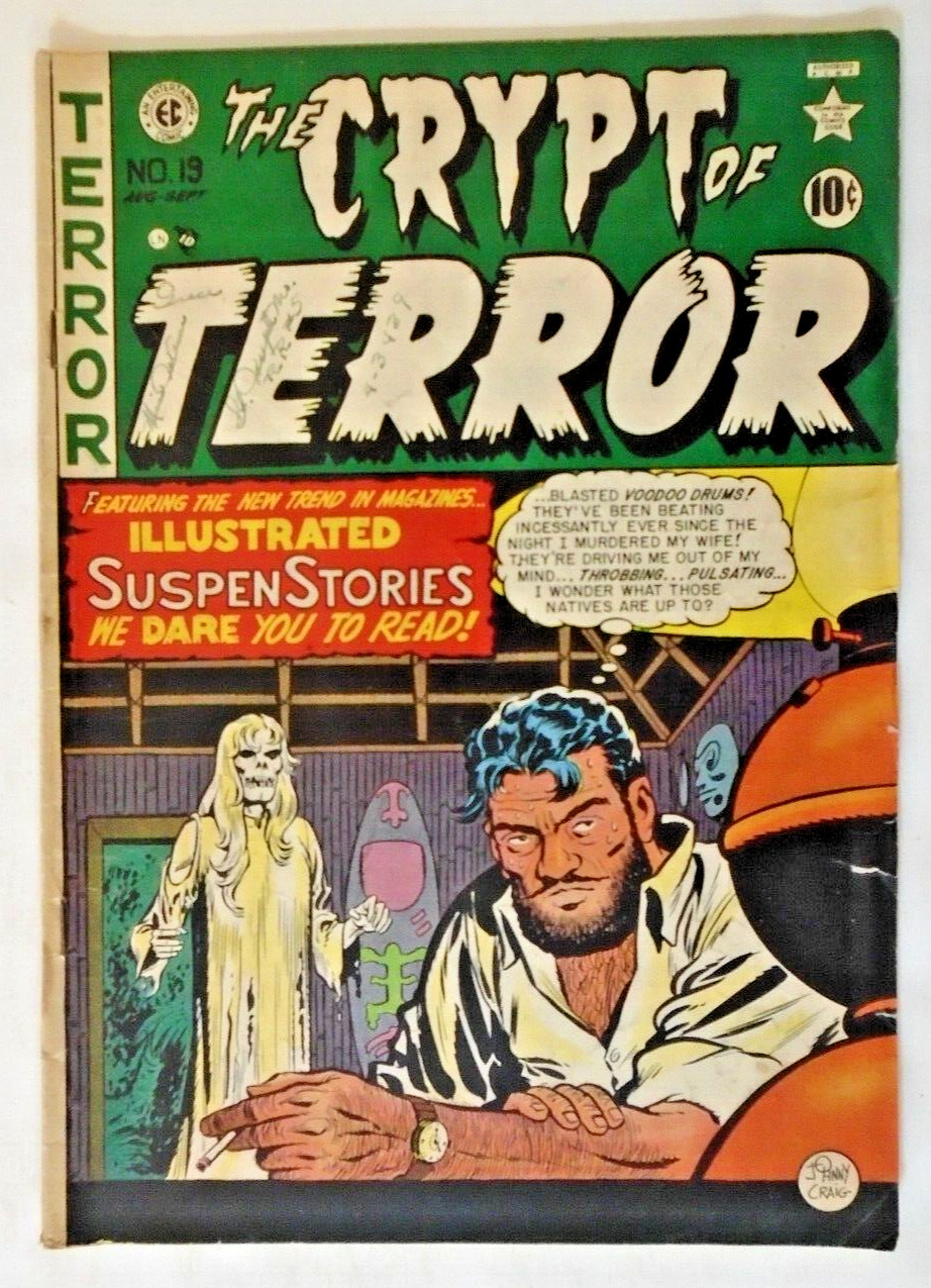 Crypt of Terror #19vg (EC, 1950) Becomes Tales From The Crypt! | Comic ...