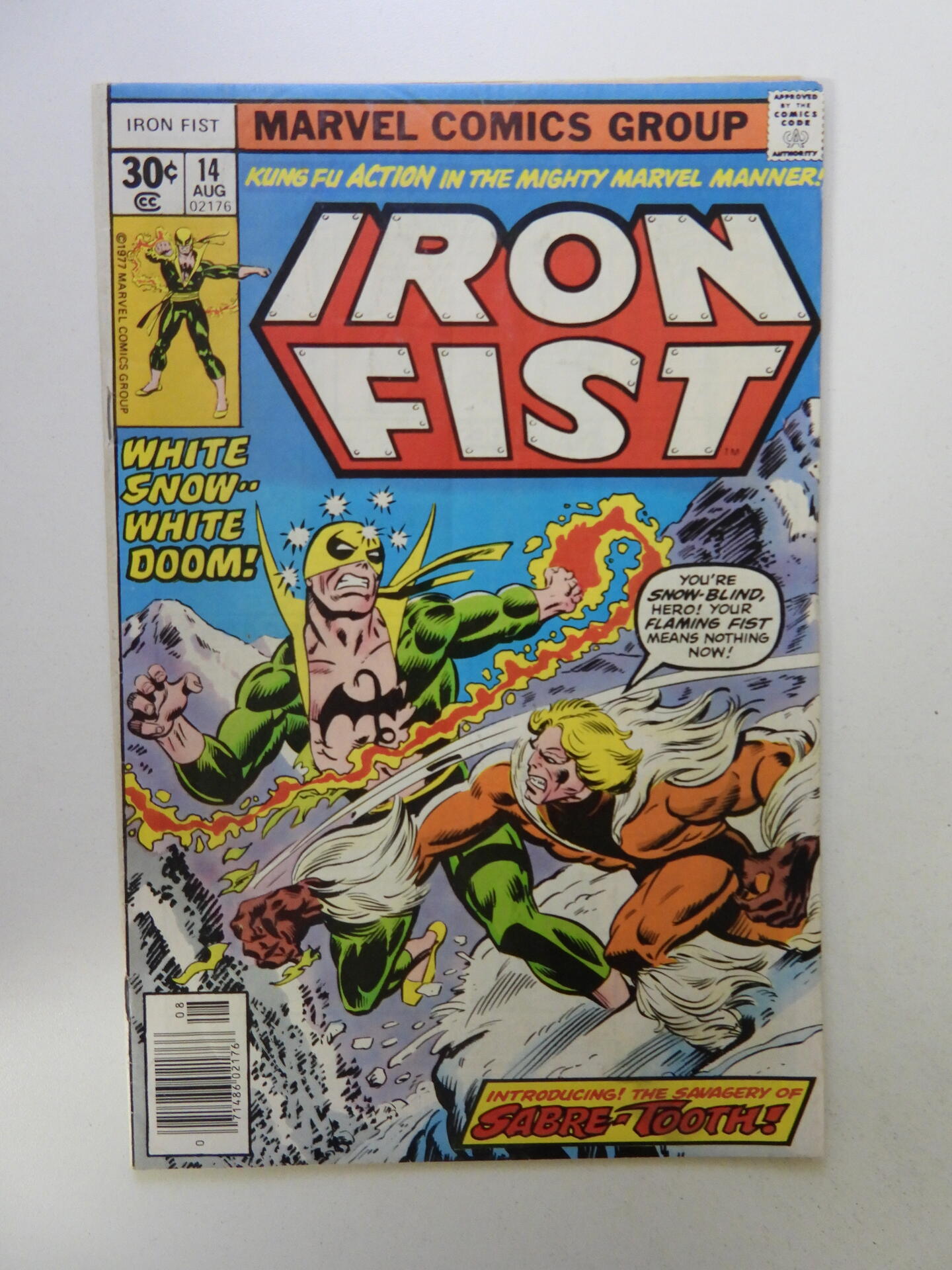 Iron Fist #14 1st appearance of Sabretooth VG/FN condition | Comic ...