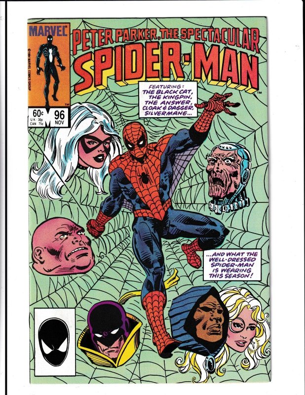Spectacular Spider-Man #96 (1984) Marvel Comics | Comic Books - Copper ...