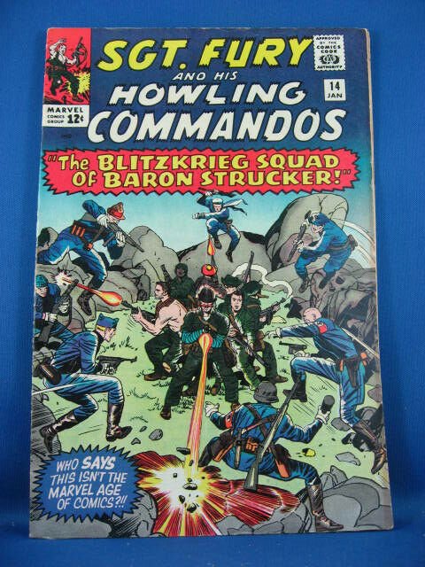 SGT Nick Fury 14 VF 1965 | Comic Books - Silver Age, Marvel, Nick Fury ...
