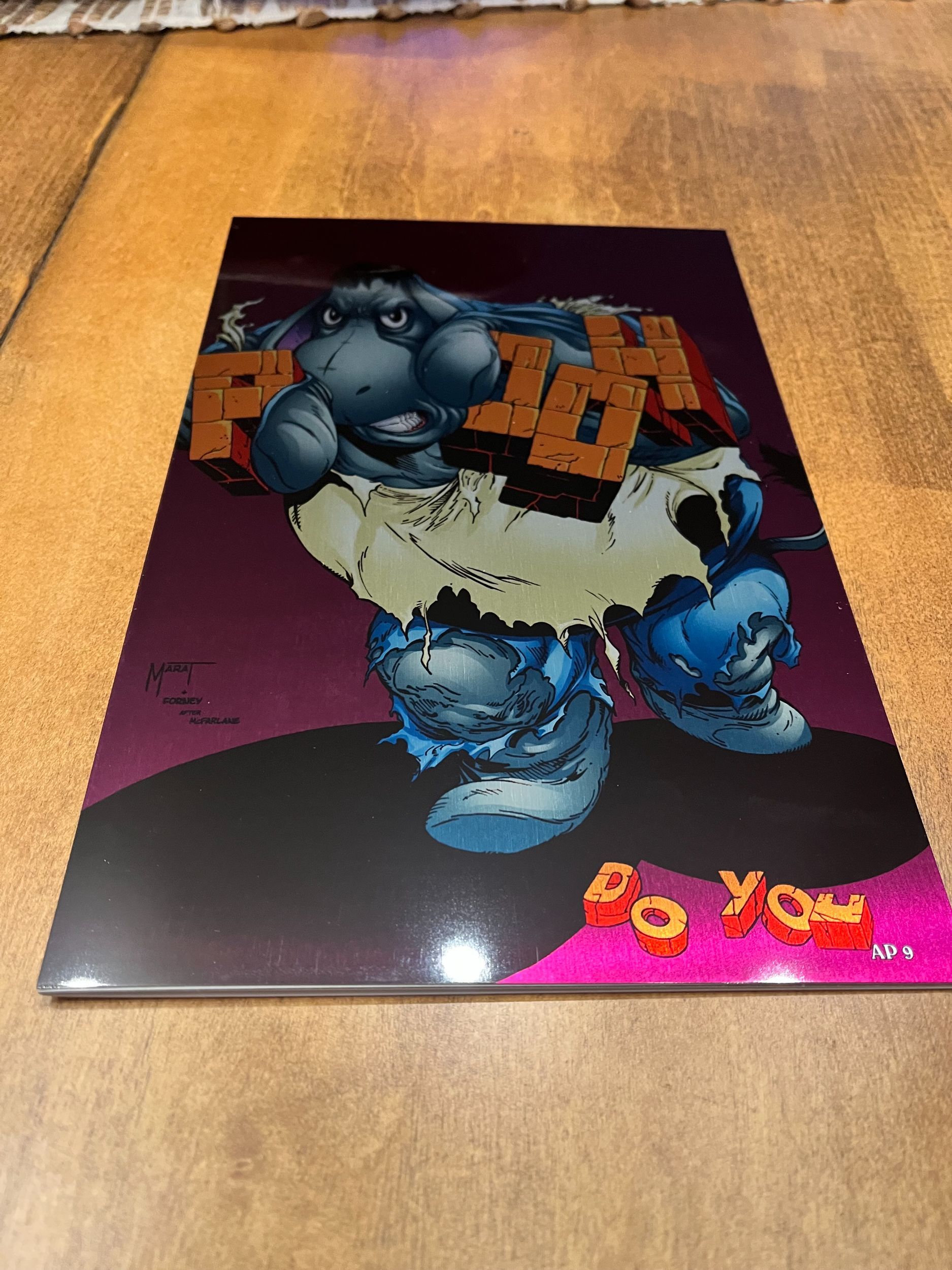 Do You Pooh Hulk 345 Homage: Metal Variant Artist Proof Ultra Rare AP9 ...