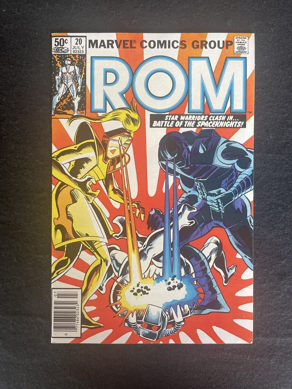 ROM Spaceknight #20 (1983) 1st Appearance of Mentus - Bronze Age Marvel ...