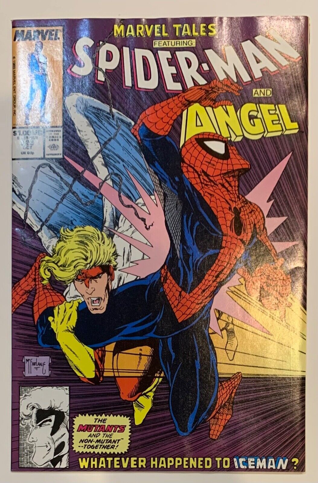 (1989) Marvel Tales #228 Todd McFarlane Cover Art! X-MEN! | Comic Books ...