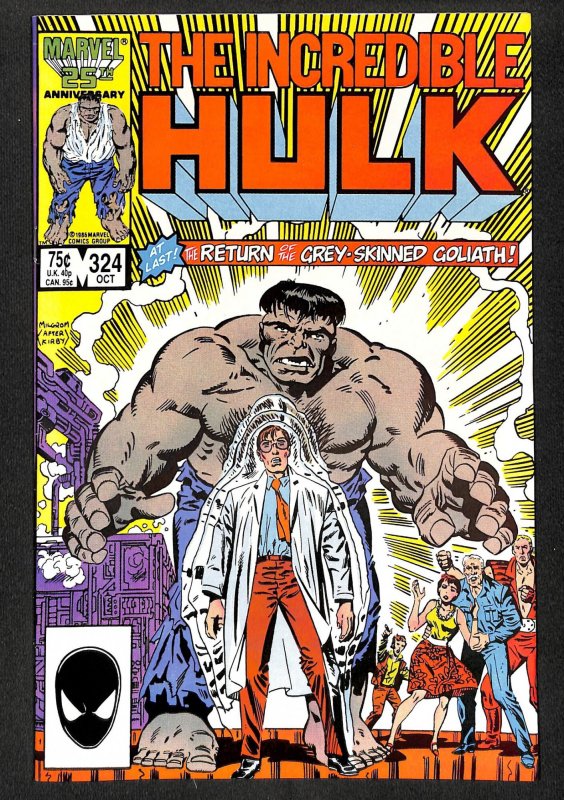 The Incredible Hulk #324 (1986) | Comic Books - Copper Age, Marvel ...