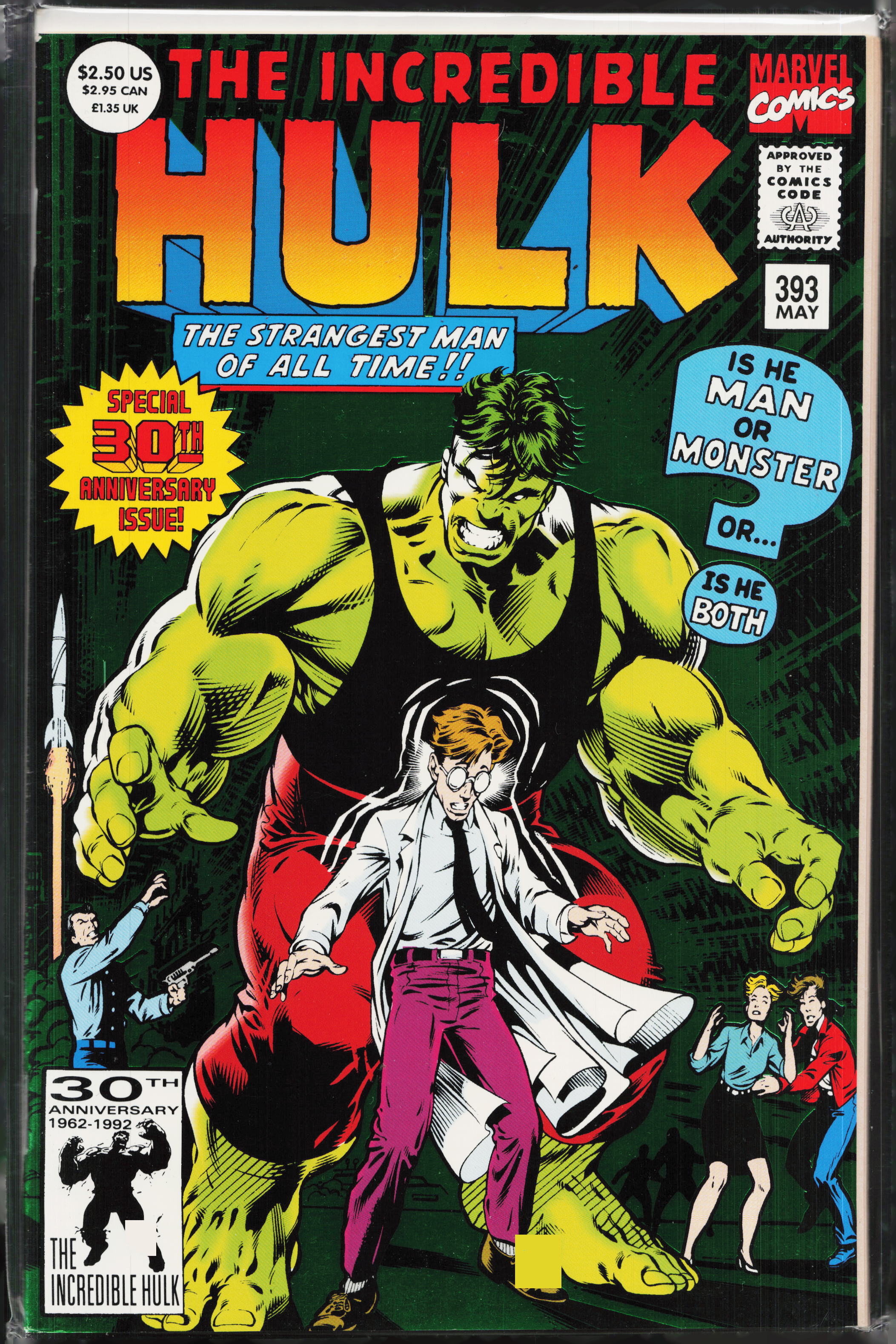 The Incredible Hulk #393 (1992) Hulk | Comic Books - Modern Age, Marvel ...
