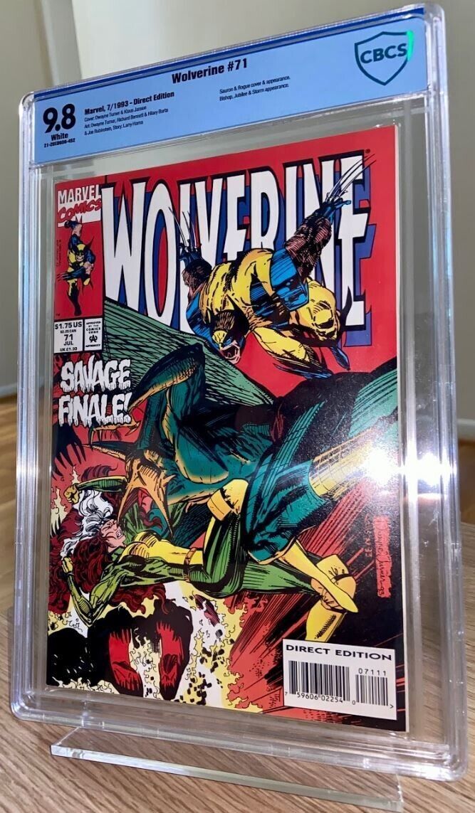 Wolverine #71 - Epic battle Sauron vs. Wolverine! CBCS 9.8 - Brand New ...