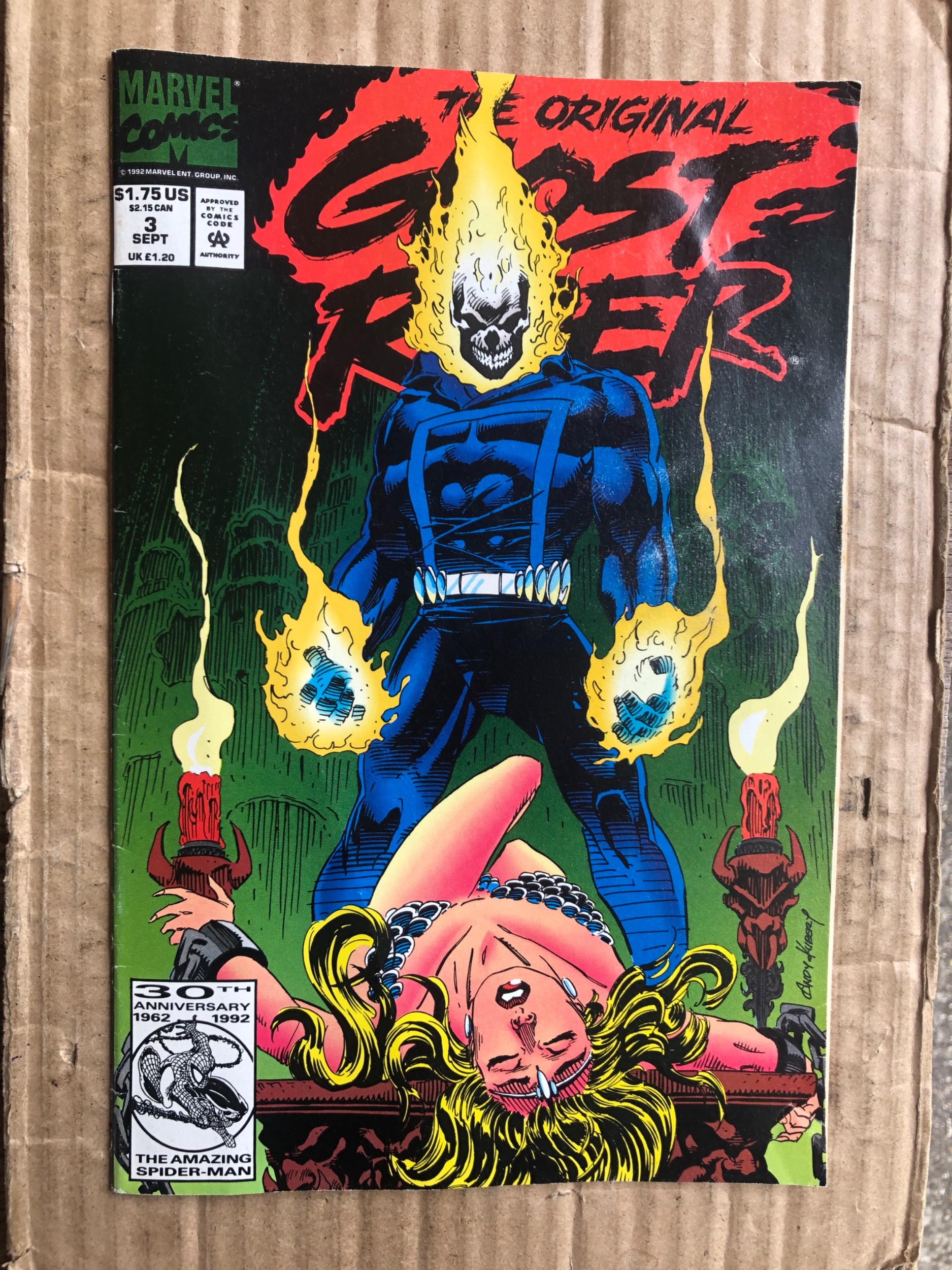 The Original Ghost Rider #3 (1992) | Comic Books - Modern Age, Marvel ...